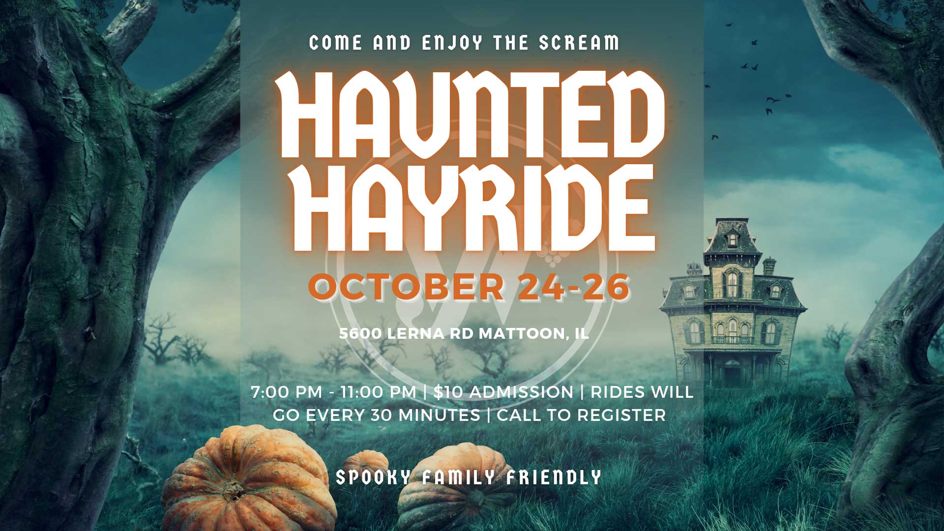 Haunted Hayride - Warren James Winery